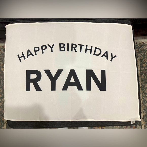 Party Supplies | Happy Birthday Ryan Banner | Poshmark